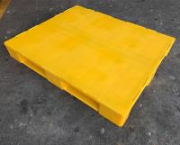 China Single Faced Euro HDPE Material Pallet for Medicine and Food Industry Static Load 6 T for sale