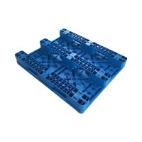 China Single Faced Style Recyclable Heavy Duty Euro Pallet for Cold Storage Transportation for sale