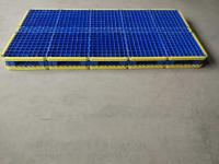 China Antislip HUADING Double-Face Grid Plastic Pallet for Warehouse Storage 4-Way Entry Type for sale