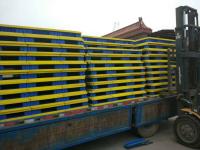 China Antislip HUADING Double-Face Grid Plastic Pallet for Warehouse Storage 4-Way Entry Type for sale
