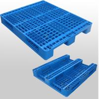 China HUADING Grid Single Side Plastic Pallet for Racking Entry Type 4-Way L1200*W1000*H150 mm for sale