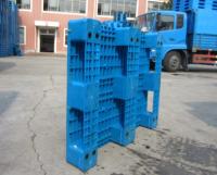 China 1200*1000 Plastic Pallets for Racking System 1.5T Load Capacity HUADING Anti-Slip for sale
