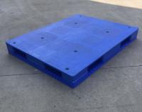 China HUADING Hygienic Food Grade Cold Storage 3 Skids Plastic Pallet with Antislip Feature for sale