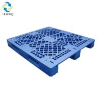 China High Load Capacity 4-way Entry HDPE Plastic Pallet for Heavy Duty Storage Solutions for sale