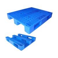 China Reusable Heavy Duty Plastic Pallet for Warehouse Storage Static Load 4T Rack Load 0.5T for sale