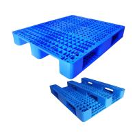 China Reusable Heavy Duty Plastic Pallet for Warehouse Storage Static Load 4T Rack Load 0.5T for sale