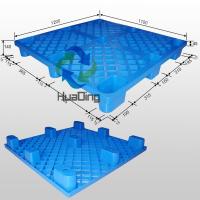 China HUADING Certified Plastic Pallet Durable and Heavy Duty for Racking L1200*W1100*H140 mm for sale