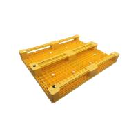 China Customized 4-Way Entry Type Plastic Pallet for Heavy Duty Transport 25KG Capacity for sale