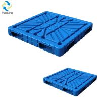 China 1200*1000 Plastic Pallet with 4-Way Entry Static Load 6Ton Dynamic Load 2T Stackable for sale