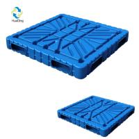 China 1200*1000 Plastic Pallet with 4-Way Entry Static Load 6Ton Dynamic Load 2T Stackable for sale