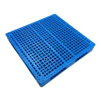 China HDPE Plastic Pallet HUADING Euro Pallet Size 1T Rackable Load 4-Way Entry Type Online for sale