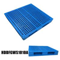 China HDPE Plastic Pallet HUADING Euro Pallet Size 1T Rackable Load 4-Way Entry Type Online for sale