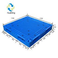 China HUADING Industrial Packaging Direct from Recycle Used Plastic Pallets 1000*1000*150mm for sale