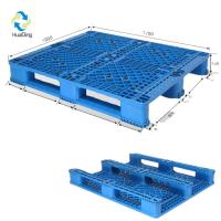 China Static Load 6T HUADING Mixed Single Face HDPE Plastic Pallet 1200*1000mm for Industry for sale