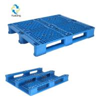 China Static Load 6T HUADING Mixed Single Face HDPE Plastic Pallet 1200*1000mm for Industry for sale