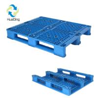 China Static Load 6T HUADING Mixed Single Face HDPE Plastic Pallet 1200*1000mm for Industry for sale
