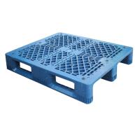 China Static Load 6T HUADING Mixed Single Face HDPE Plastic Pallet 1200*1000mm for Industry for sale