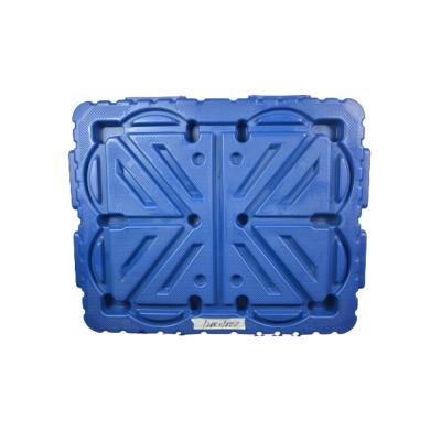 China HUADING 21.5kg Heavy Duty Euro Blow Molding Plastic Pallet for Dynamic Load 1.5T Shipping for sale