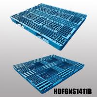 China Reusable HDPE Plastic Pallet With 4-Way Entry For Industrial Transport Performance for sale