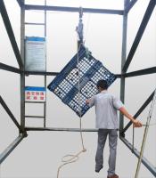 China Affordable HUADING Forklift Storage Plastic Pallets 4-Way Entry Style Single Faced for sale