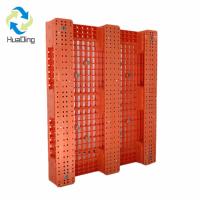 China 1T Rackable Load HDPE/PP Material Plastic Pallet for HUADING Industry and Euro Pallet for sale