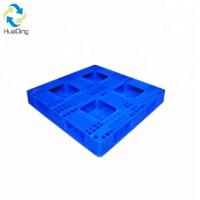 China Steel Tube Hard Plastic Pallet for in Racking System 1T Load Capacity by HUADING for sale