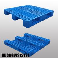 China Single Faced Style HDPE Plastic Pallets HD3RGNS1212A for Heavy Duty Storage Solutions for sale