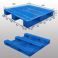 China Single Faced Style HDPE Plastic Pallets HD3RGNS1212A for Heavy Duty Storage Solutions for sale