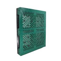 China Euro Pallet HUADING Assemble Removable Plastic Tray Full Perimeter Plastic Pallets Entry Type 4-Way for sale