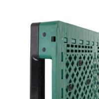 China Euro Pallet HUADING Assemble Removable Plastic Tray Full Perimeter Plastic Pallets Entry Type 4-Way for sale