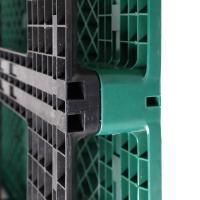 China Euro Pallet HUADING Assemble Removable Plastic Tray Full Perimeter Plastic Pallets Entry Type 4-Way for sale