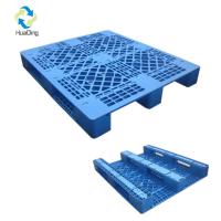 China Durable HDPE 1300*1100 Large Single Face Plastic Pallet for Heavy Load Transportation for sale
