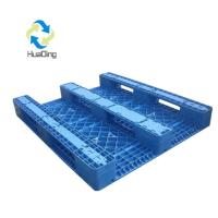China Durable HDPE 1300*1100 Large Single Face Plastic Pallet for Heavy Load Transportation for sale