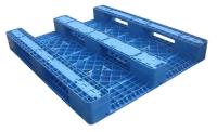 China Durable HDPE 1300*1100 Large Single Face Plastic Pallet for Heavy Load Transportation for sale