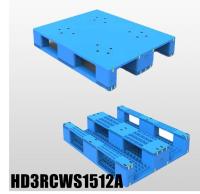 China 6Ton Static Load HDPE Plastic Pallet for Customized Color HUADING 1500*1200 Large Size for sale