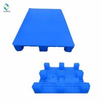 China 9ft Light Weight Blue Plastic Pallet Ideal for Customized Color and Warehouse Storage for sale