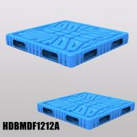 China Versatile HUADING 1200*1200mm Heavy Duty Blowing Moulding Plastic Pallet for Rice Bag for sale