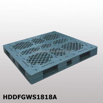 China 1800x1800 Large Size Double Side Open Deck Stacked Plastic Pallet for Hot Search for sale