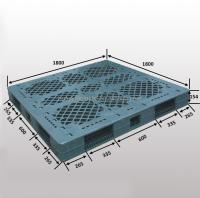 China 1800x1800 Large Size Double Side Open Deck Stacked Plastic Pallet for Hot Search for sale
