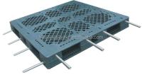 China 1800x1800 Large Size Double Side Open Deck Stacked Plastic Pallet for Hot Search for sale