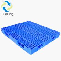 China Industry Pallet HUADING 1600*1400mm Blue Heavy Duty Plastic Pallet for 4-Way Entry for sale
