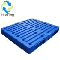 China Industry Pallet HUADING 1600*1400mm Blue Heavy Duty Plastic Pallet for 4-Way Entry for sale