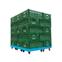 China Plastic Crates for Fruits and Vegetables Style Mesh Temperature Resistance -25°C to 60°C for sale