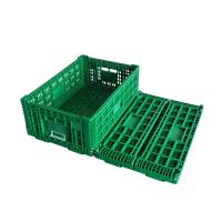 China Plastic Crates for Fruits and Vegetables Style Mesh Temperature Resistance -25°C to 60°C for sale
