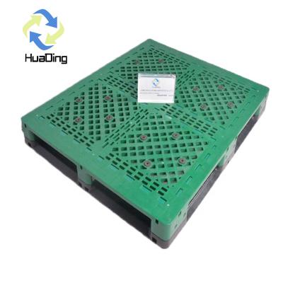 China Directly Supply Euro Nestable Heavy Duty Plastic Pallets Static Load 6 T Rack Load 1T for sale