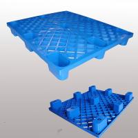 China Single Faced Style HUADING Plastic Pallet Injection Molding No Wood Black Recyclable for sale