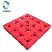 China 1000kg Dynamic Load HUADING 12 Bottle 1000*800 Water Bucket Plastic Pallet Heavy Duty for sale