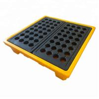 China CE/SGS/ISO9001 Certified HUADING Heavy Duty Industry Spill Pallet 4-Way Entry Type for sale