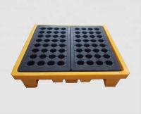 China CE/SGS/ISO9001 Certified HUADING Heavy Duty Industry Spill Pallet 4-Way Entry Type for sale