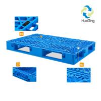 China 6000kg Static Load HUADING Heavy Duty Plastic Euro Pallet Racking Pallet Durable and Sturdy for sale